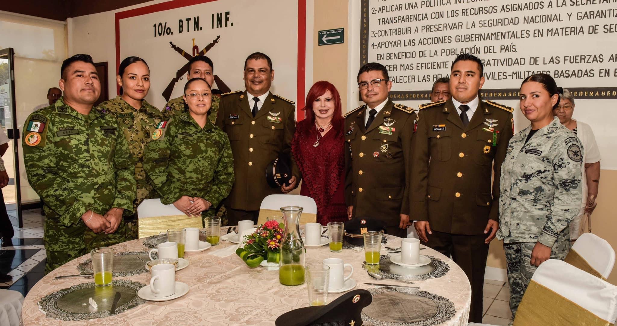 Desayuno Conmemorativo al CX Aniversario de la Creación del Ejército Mexicano - Layda Sansores ...
