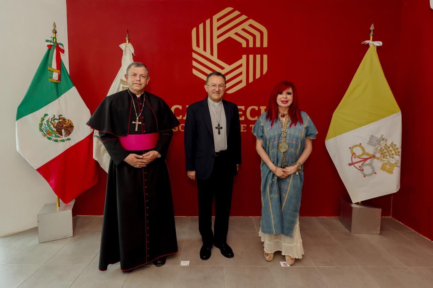 Recibí a su Eminencia Reverendísima Monseñor Joseph Spiteri, Nuncio ...