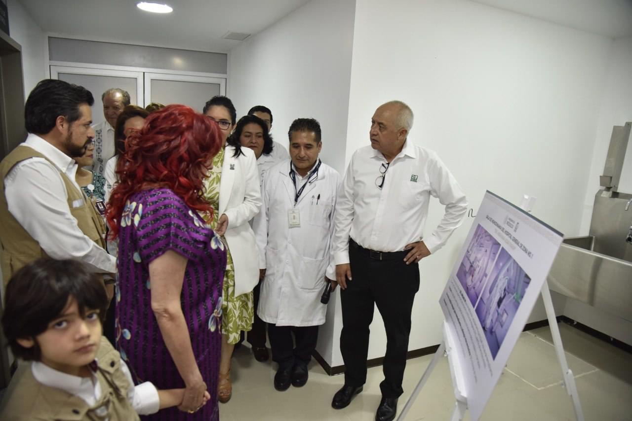 Inauguración de 3 salas quirúrgicas en el Hospital General de la Zona ...